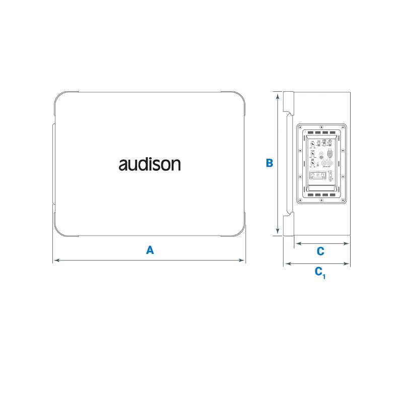 Audison APBX 10AS2 PRIMA Series 10" 800W Peak Power Subwoofer Box